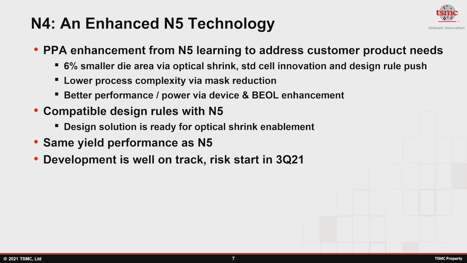 TSMC Manufacturing Update: N6 to Match N7 Output by EOY, N5 Ramping ... TSMC Manufacturing Update: N6 to Match N7 Output by EOY, N5 Ramping ...